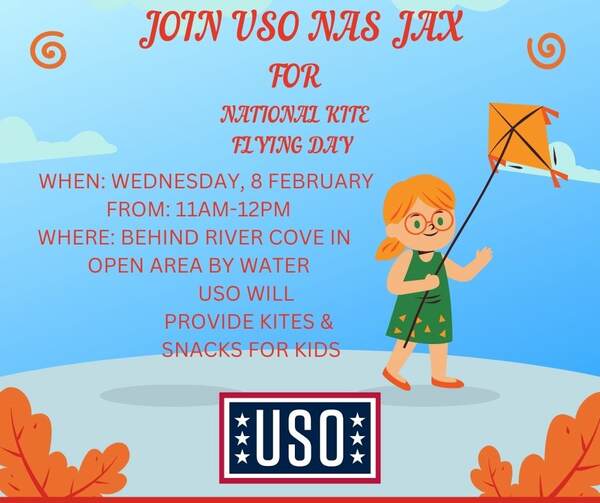 USO NAS JAX Let's Go Fly a Kite • USO Florida